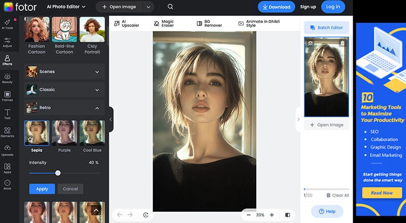Best 4 Methods to Add Sepia Filter to Image/Video Free