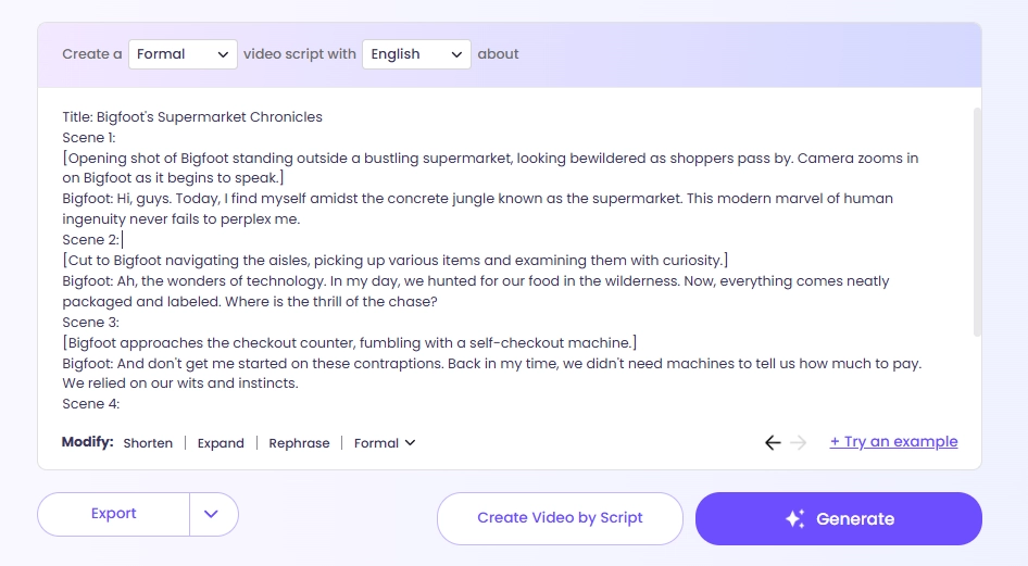 Bigfoot AI: Make Viral AI Vlogs Easily [Step-by-Step]
