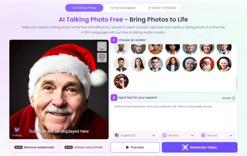 Make Free Personalized Santa Claus Videos - Easy & Fast