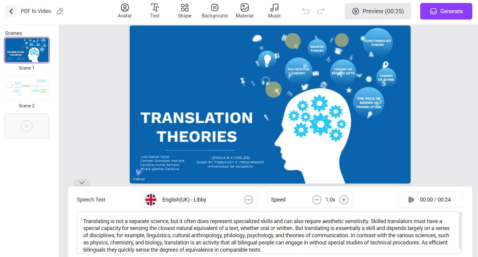 How to Convert PDF to Video with AI