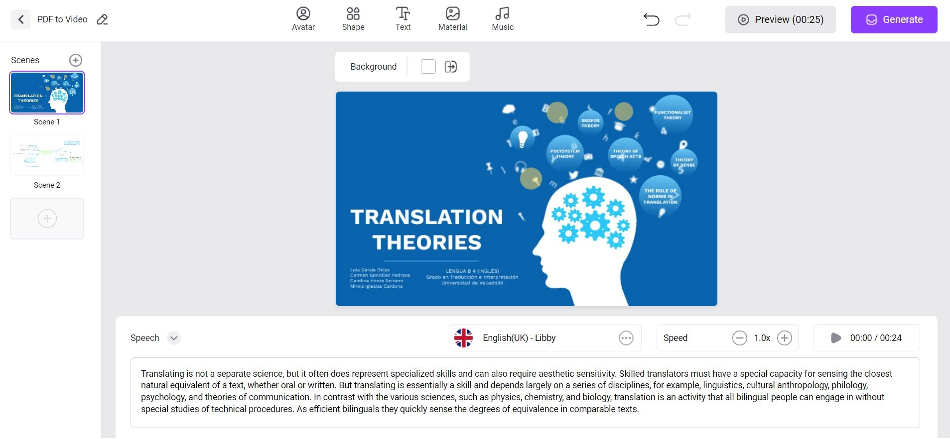 How to Convert PDF to Video with AI