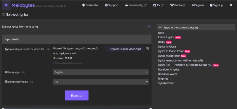How to Extract Lyrics from Song Easily Online