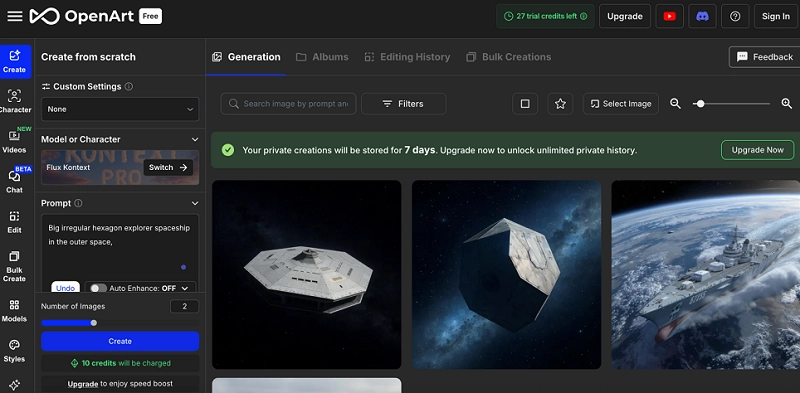 7 AI Spaceship Generators to Make Futuristic Ships Free