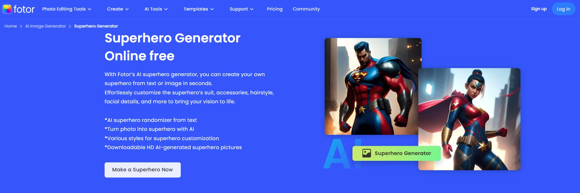 Best 5 Superhero Avatar Creators Free for Creative Image