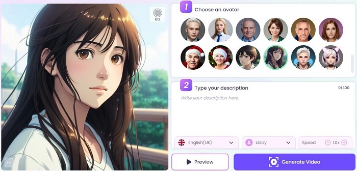 AI Text to Speech Avatar Free with Lip-Sync Talking