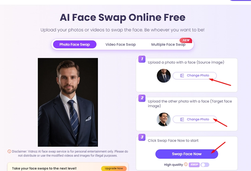 Best Suit Photo Editor AI to Try On Suit with One Click