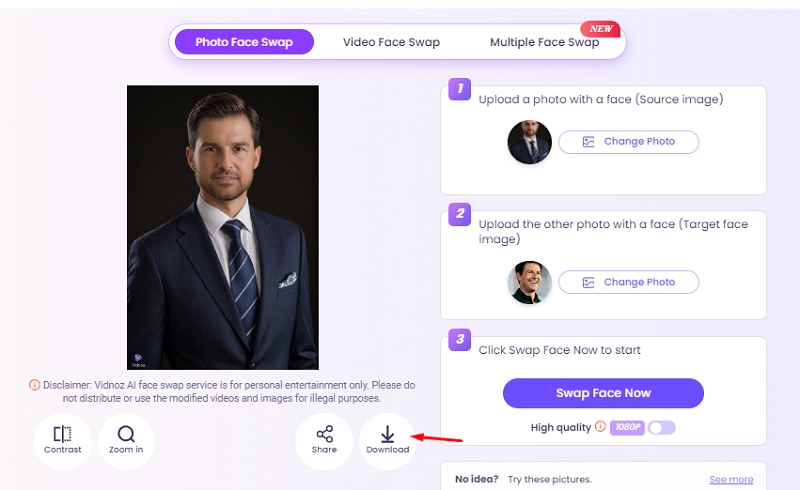 Best Suit Photo Editor AI to Try On Suit with One Click