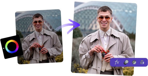 AI Color Correction: Auto-fix Photo Color Online Free