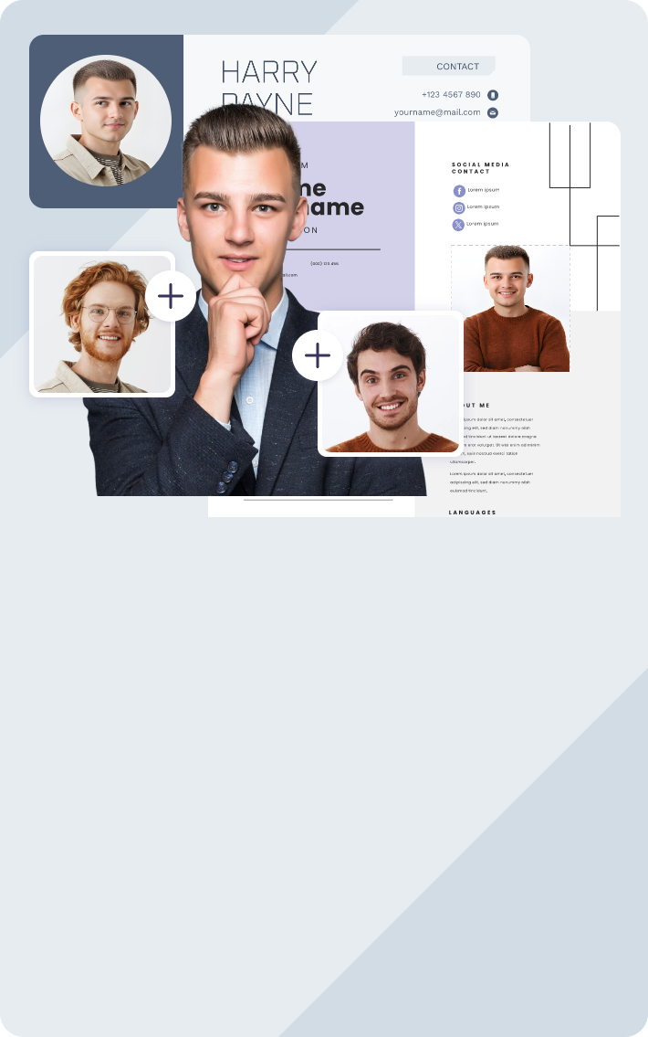 Free Head Swap with Face & Hair Swapping