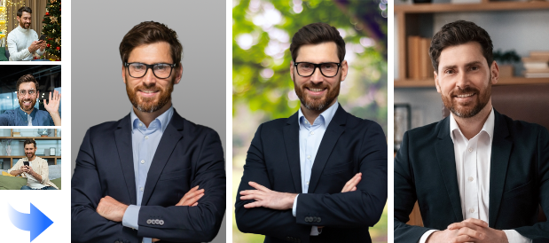 Free AI Headshot Generator for Professionals | Vidnoz