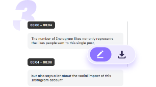 Transcribe Video to Text by AI Video to Text Converter
